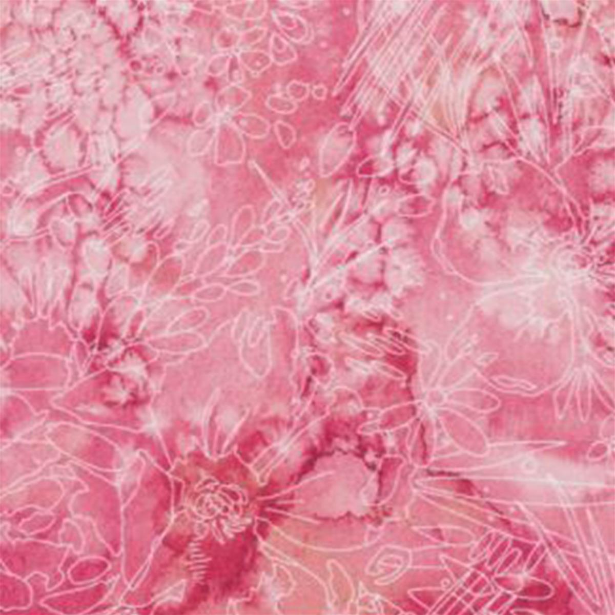 Moda Moody Bloom Pink Fabric 0.5m | SewingStreet