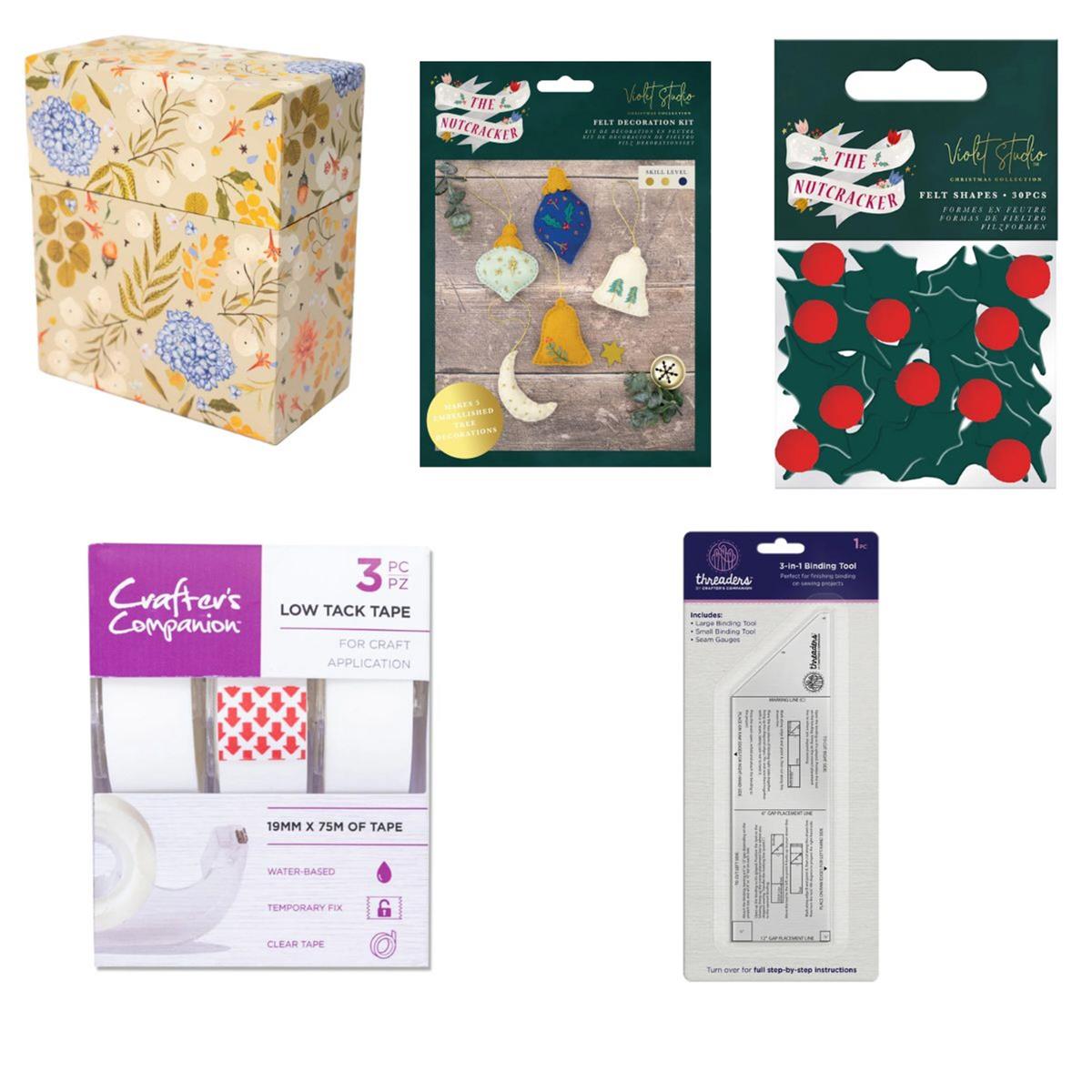 Crafter's Companion - 6x6 Storage Box & Treats | SewingStreet