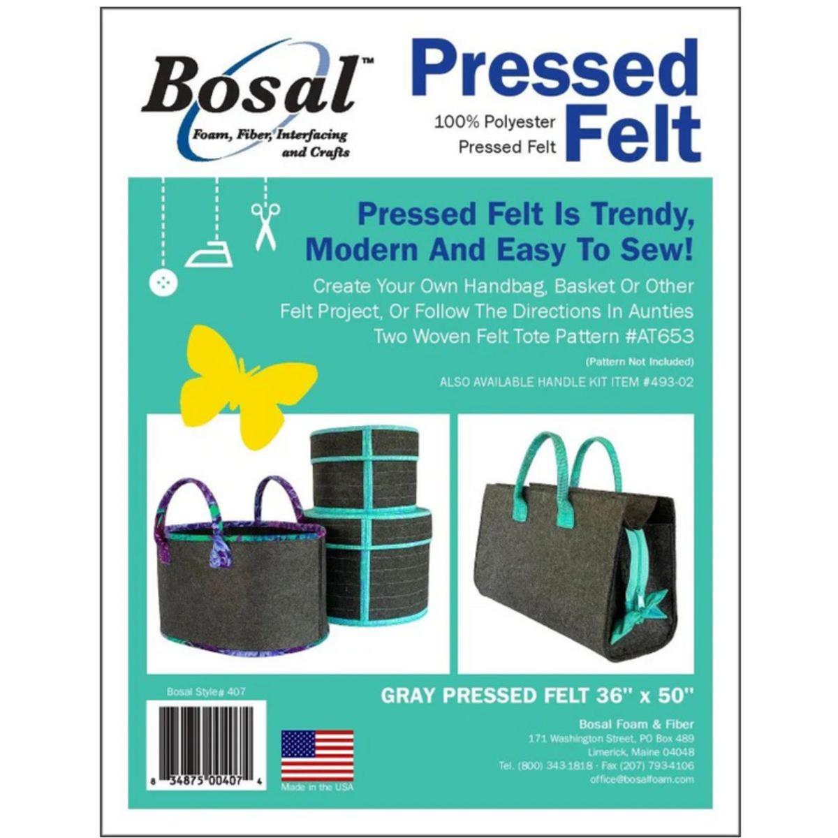 Bosal Pressed Felt Fabric Pack 36 x 50 | SewingStreet