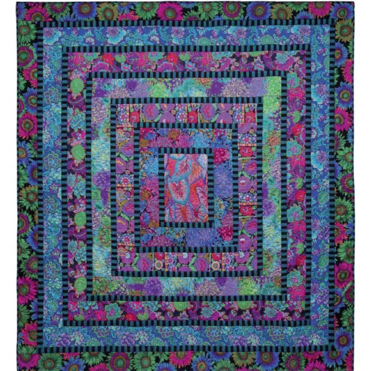 Kaffe Fassett Topiary Quilt Kit 230 x 245cm | SewingStreet