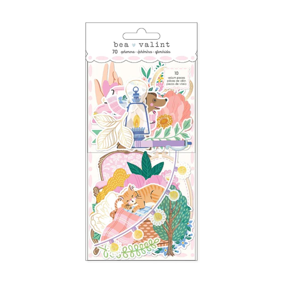 Bea Valint - Poppy and Pear - Ephemera (70 Pieces) | HobbyMaker