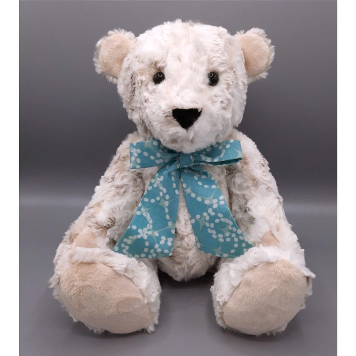 Jo Carter's Beau Bear Premium Toy Kit (inc Pin Badge) - Snowy Plush ...