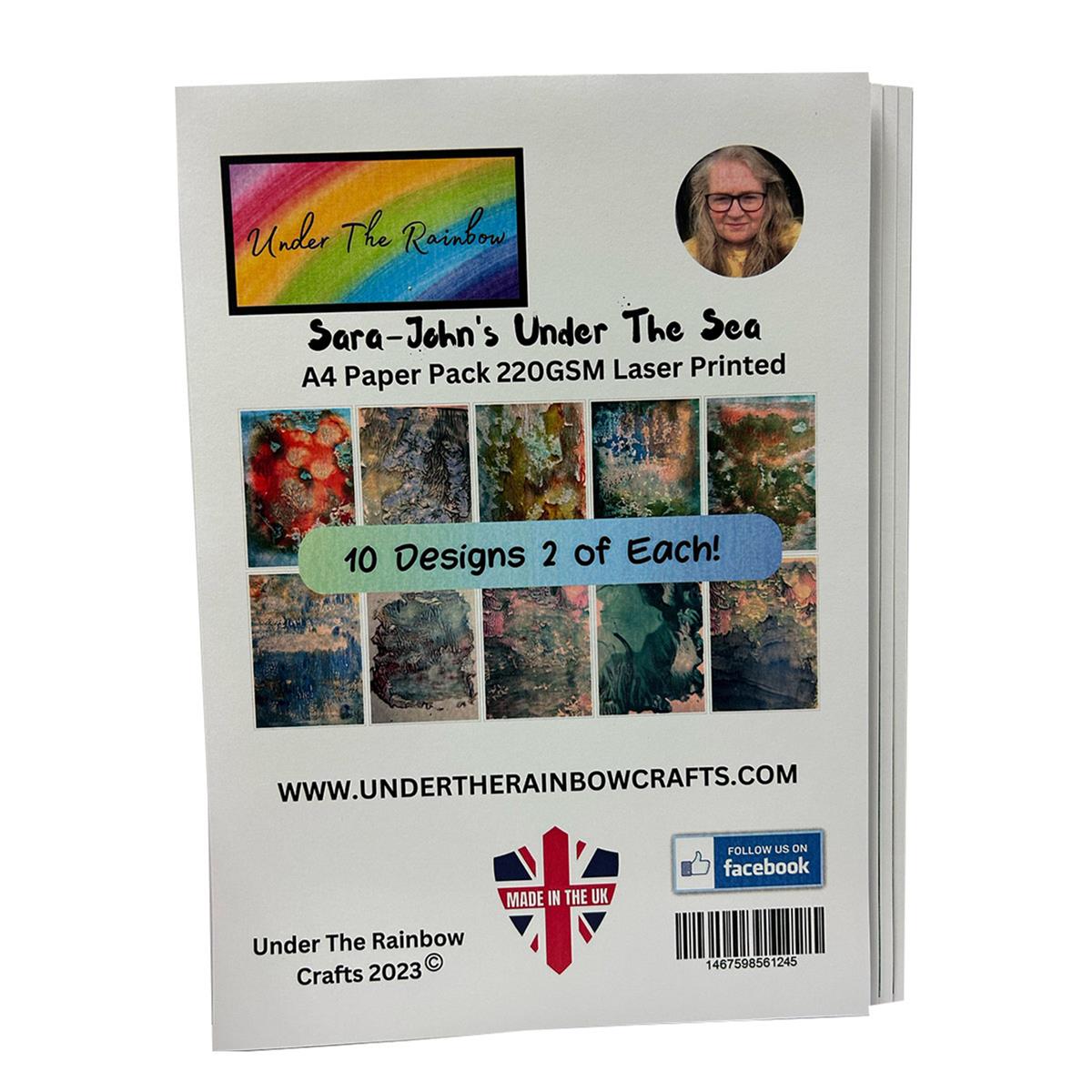 Under The Rainbow - Sara Johns Sea Paper Pack | HobbyMaker