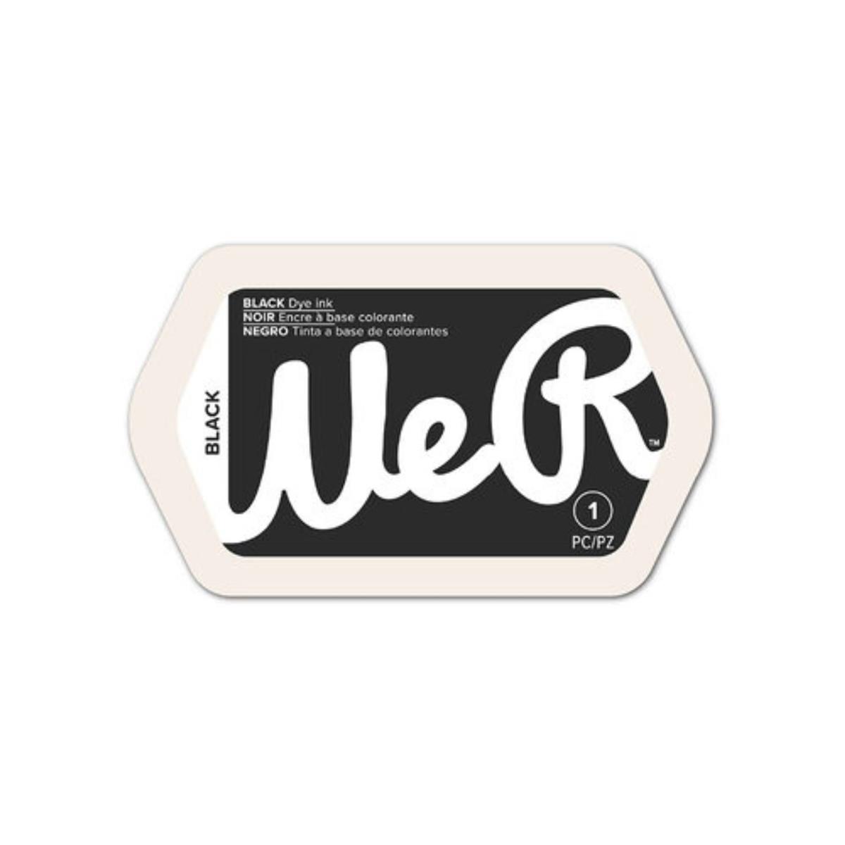 We R Makers - Ink Pad - Dye Ink, Black | VisibleImage