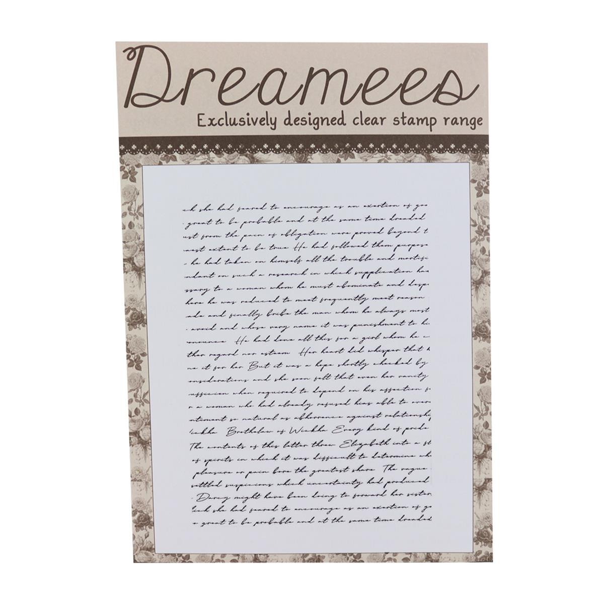 Script A5 Stamp | HobbyMaker