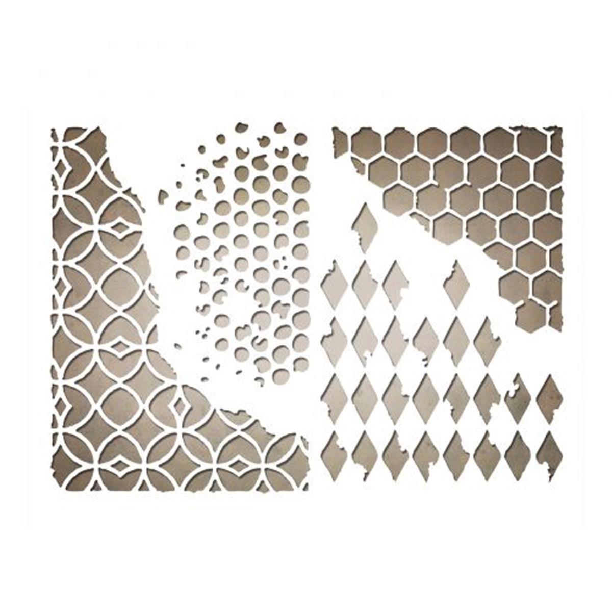 Thinlits Die Set 4PK Mixed Media by Tim Holtz | HobbyMaker