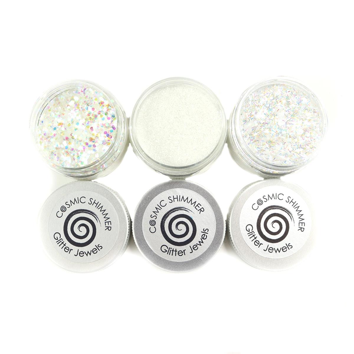 Cosmic Shimmer Glitter Jewels - Set of 3 | HobbyMaker