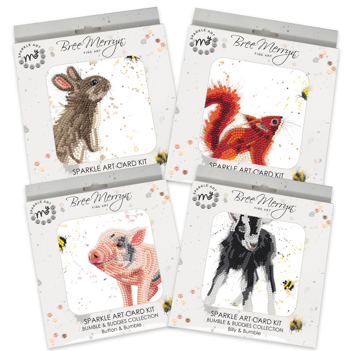 Creative Expressions- Sparkle Art Bree Merryn Bumble Card Kits - Bundle ...