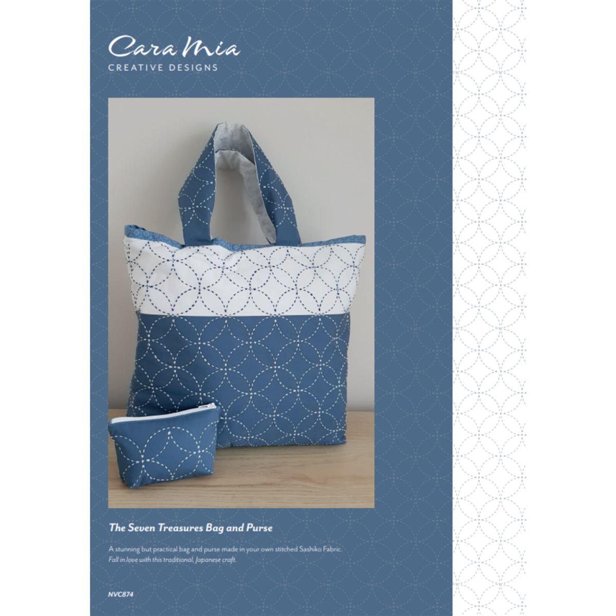 Cara Ackerman's Seven Treasures Sashiko Bag Instructions | SewingStreet