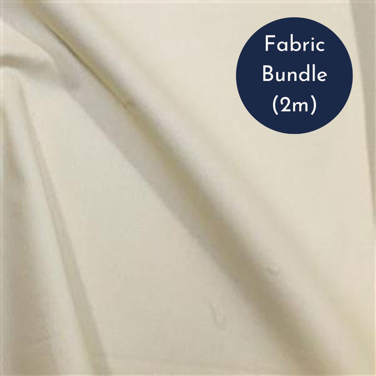 100% Cotton Vanilla Fabric Bundle (2m) | SewingStreet