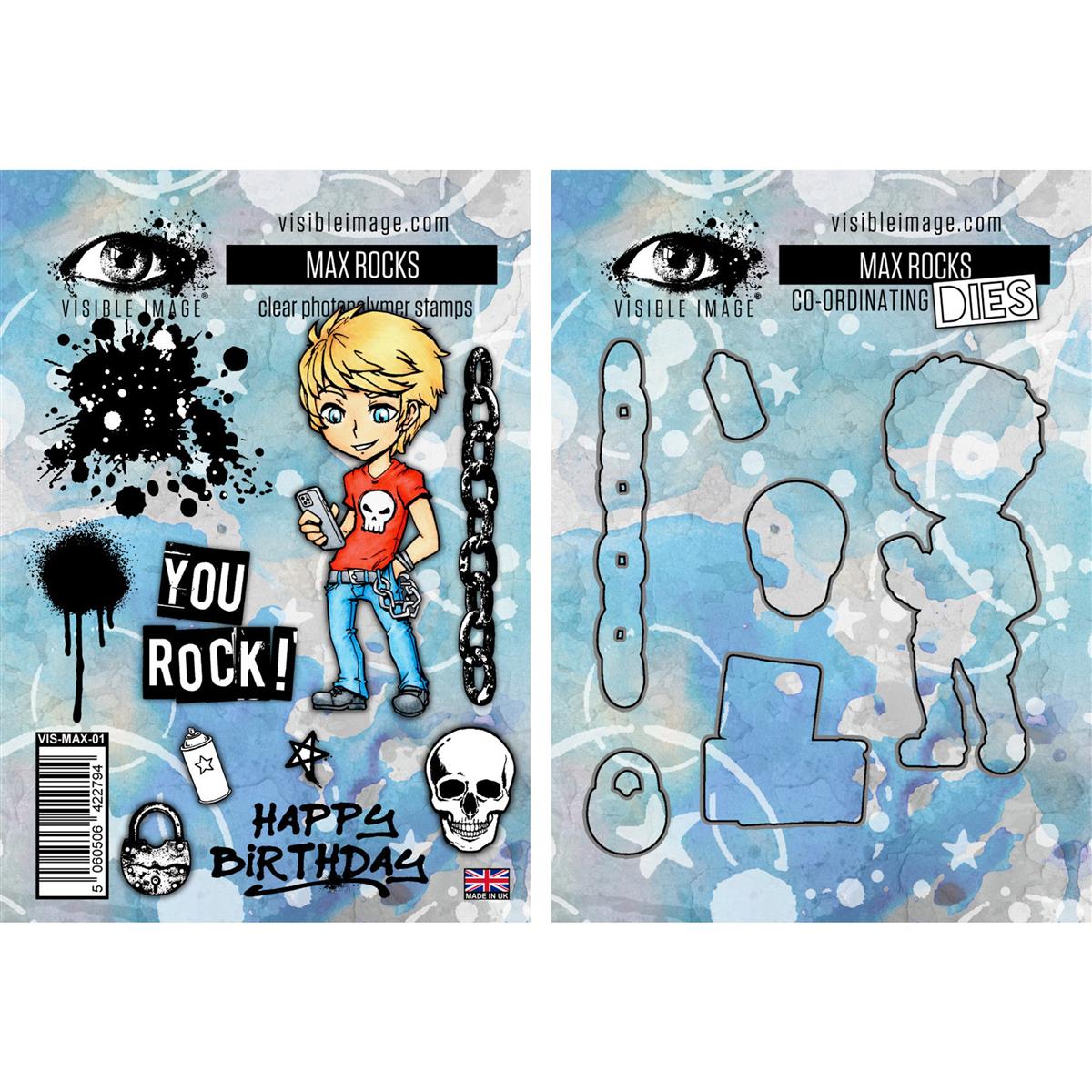 Visible Image - Max Rocks Stamps & Dies Offer | VisibleImage