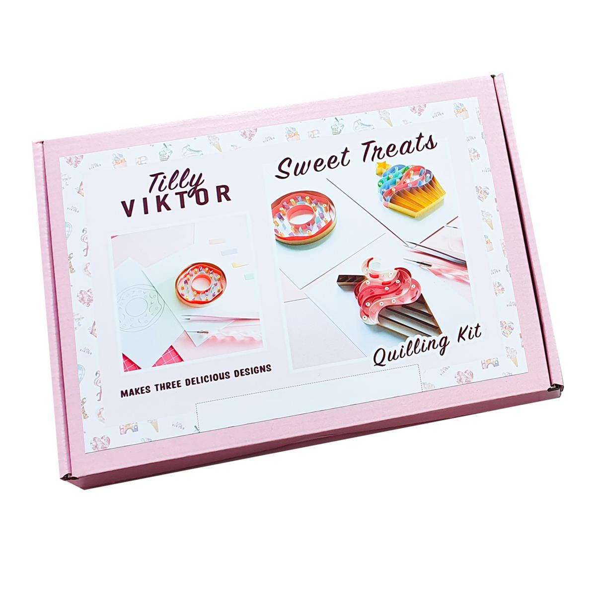 TillyViktor - Sweet Treats Quilling Kit NO TOOLS | HobbyMaker