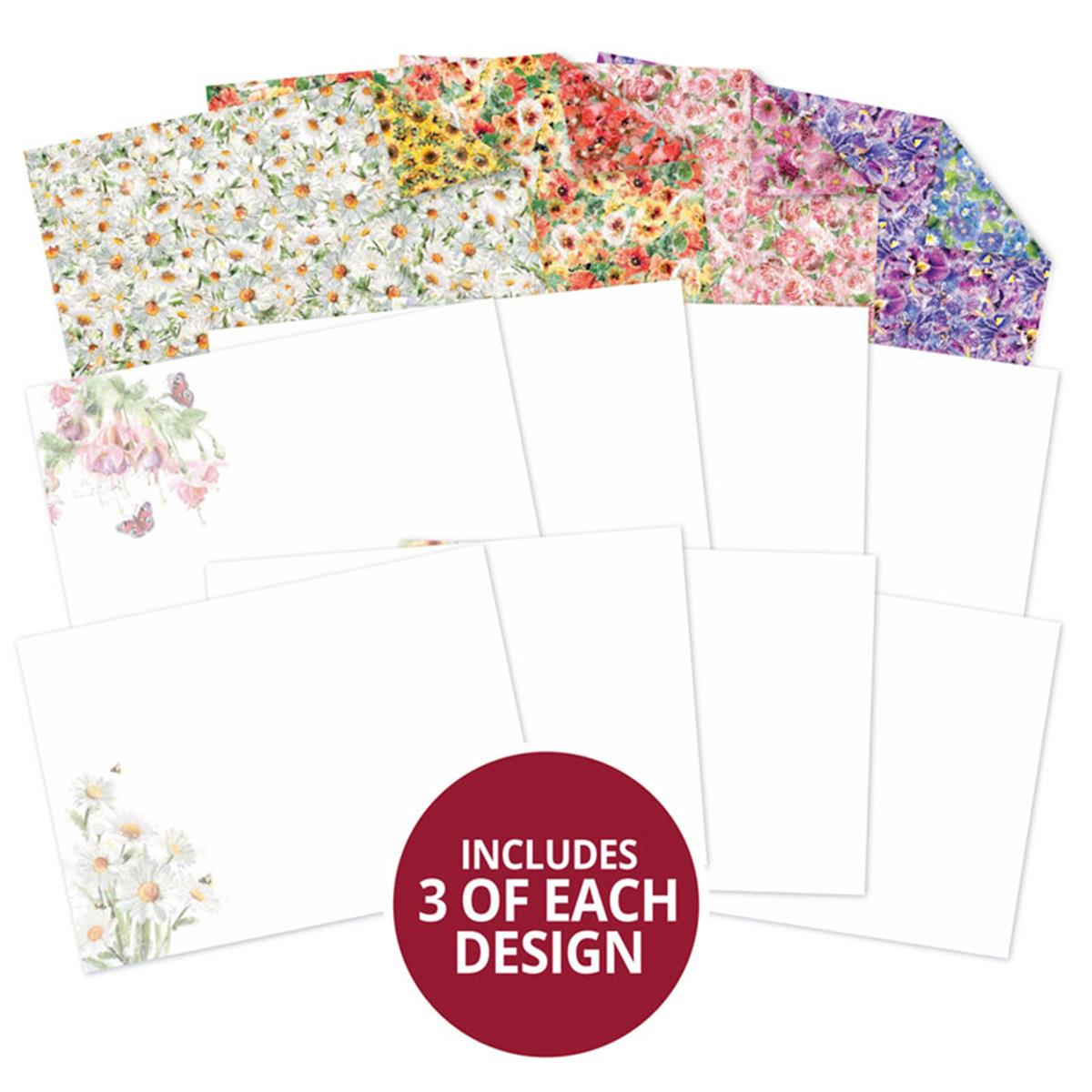 A Rainbow of Flowers Inserts & Papers | HobbyMaker