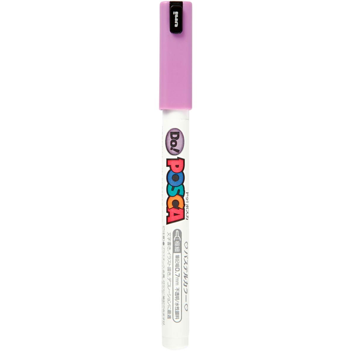 Posca Marker, pastel purple, no. PC-1MR, line 0,7 mm, 1 pc | HobbyMaker
