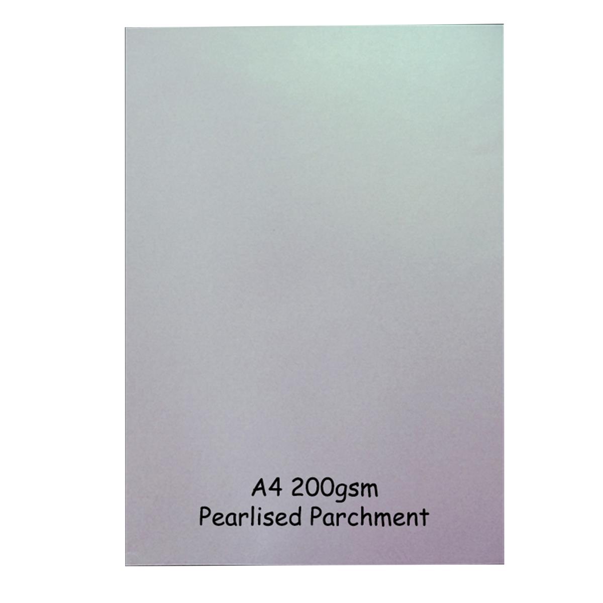 DO NOT USE - ParchCraft Australia (UK) 200gsm Pearlised Parchment - 5 ...
