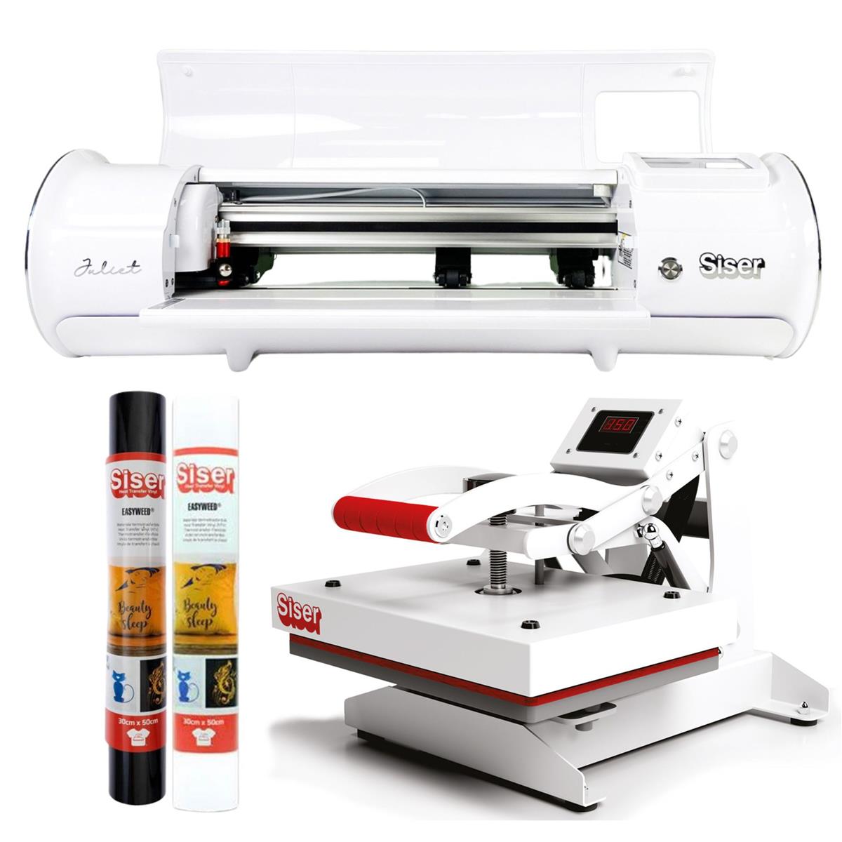 Siser Special - Juliet Digital Cutting Machine & Siser Craft Heat Press ...