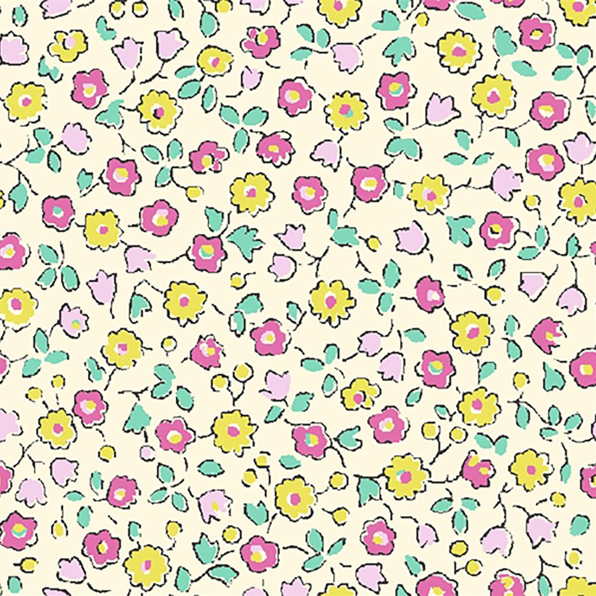 Liberty Suffolk Fields Fabric from Flower Show Summer Range 0.5m ...