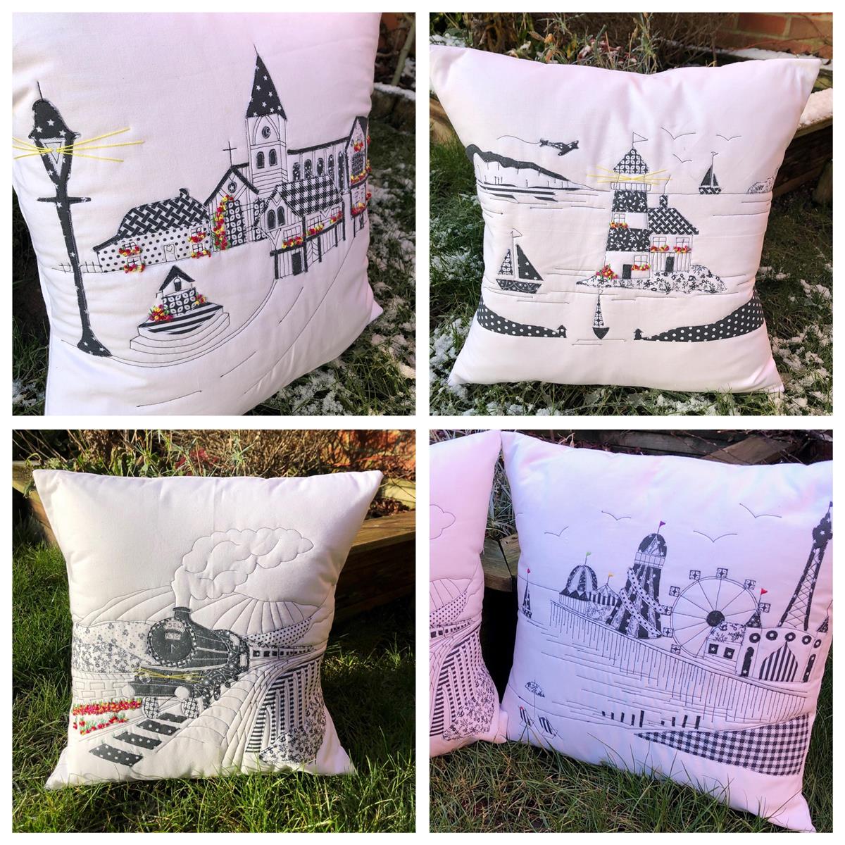 Delphine Brooks' Monochrome Mega Bundle: 4 Kits, Pier, Train, Tudor ...