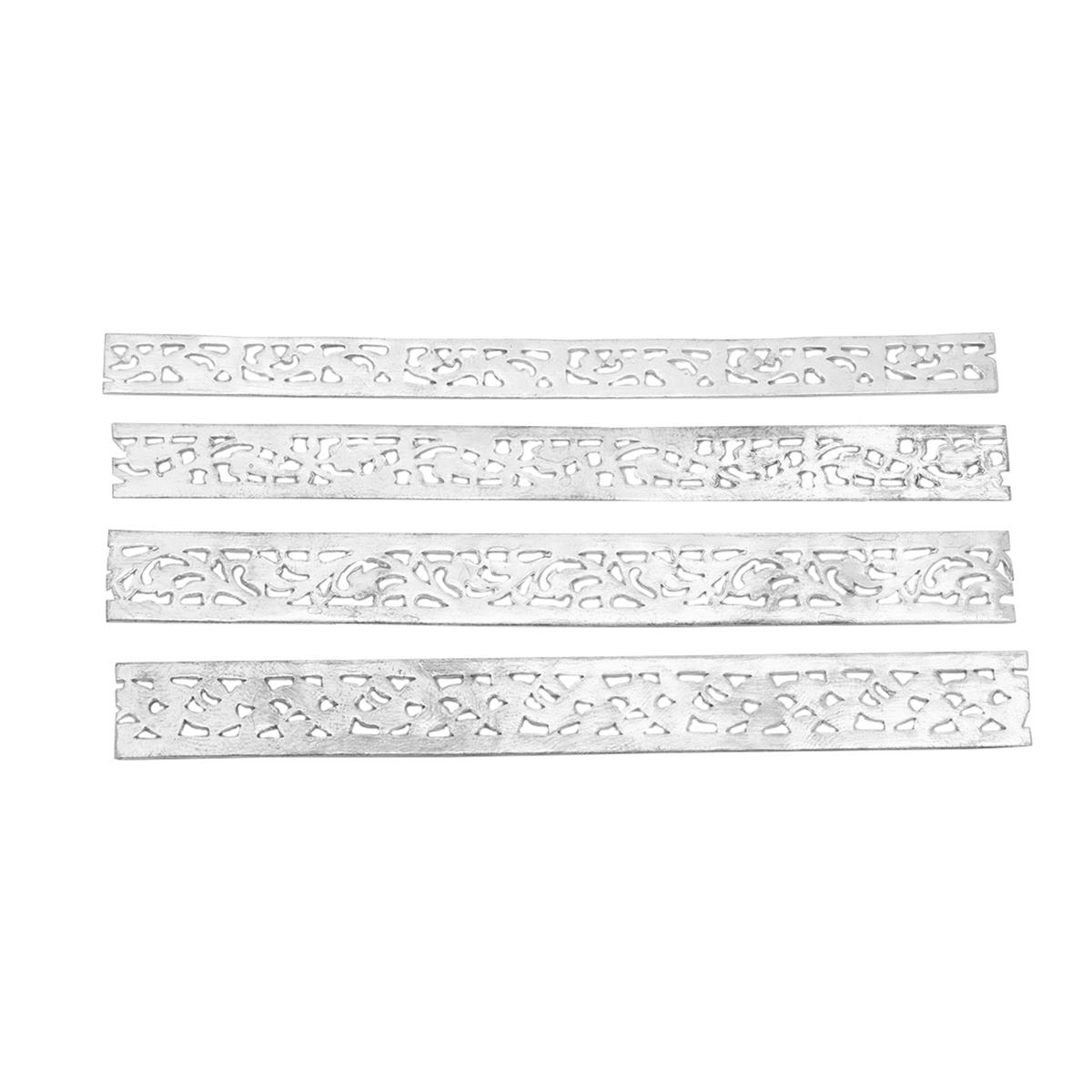 925 Sterling Silver Plated Base Metal Designer Bezel Strips Wire ...