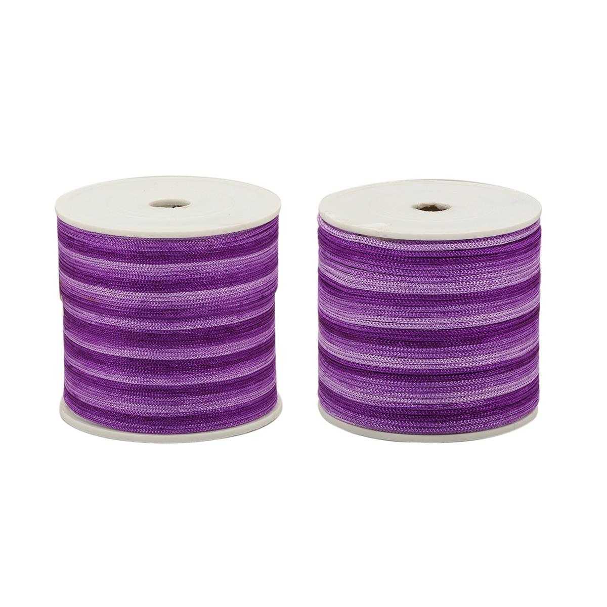 Purple Ombre Cord Bundle - 0.5mm & 1mm | JewelleryMaker
