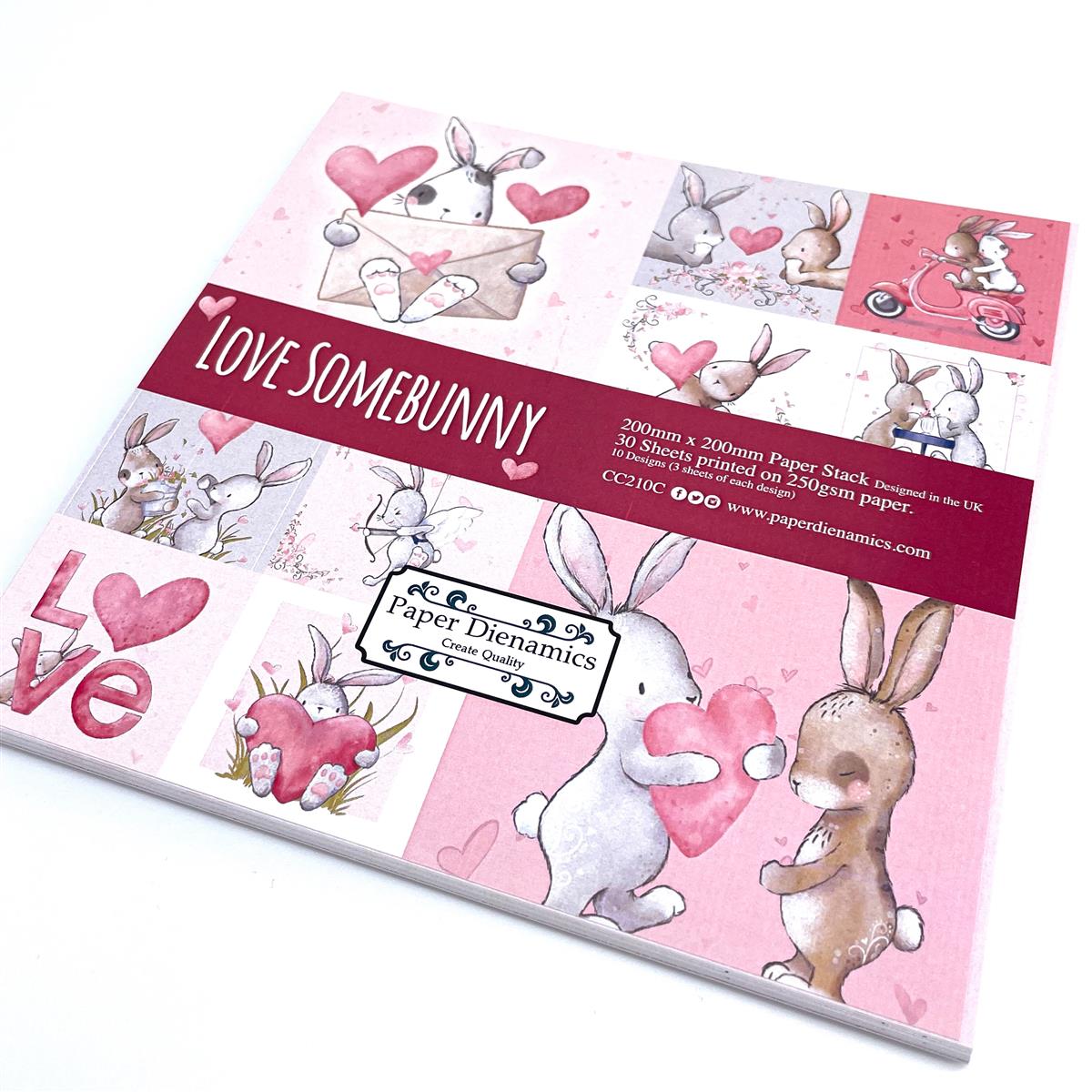 Love Somebunny Sentimental Characters 200 x 200 card stash, 30 Sheets ...