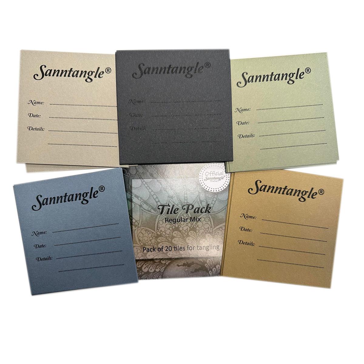 Sanntangle Regular Mix Tiles - Pack of 20 | HobbyMaker