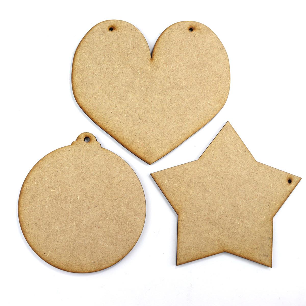 Dreamees - Decorative Shapes MDF Bundle | HobbyMaker