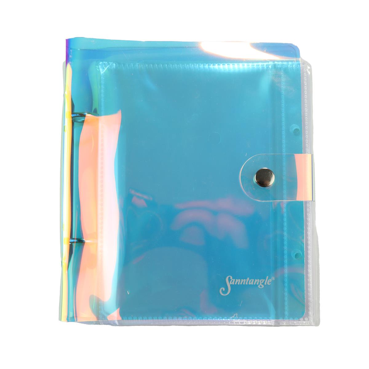 Sanntangle- Postcard 2 Ring Binder Folder with 25 Pockets - Multi ...