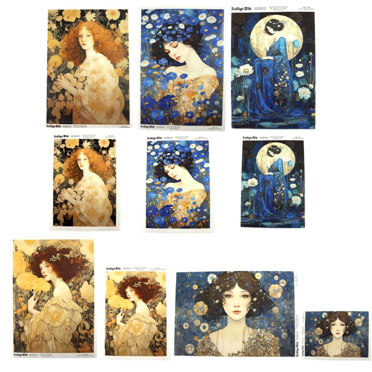 All The Rice Papers Bundle - Selene Moon Goddess, Goddess of Interllect ...