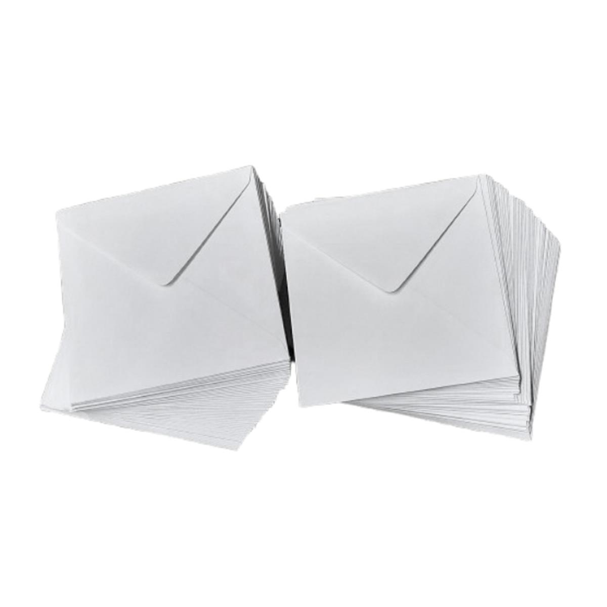Pink Frog Crafts 5x5 Diamond Flap Envelopes 100gsm 100 Pack | HobbyMaker