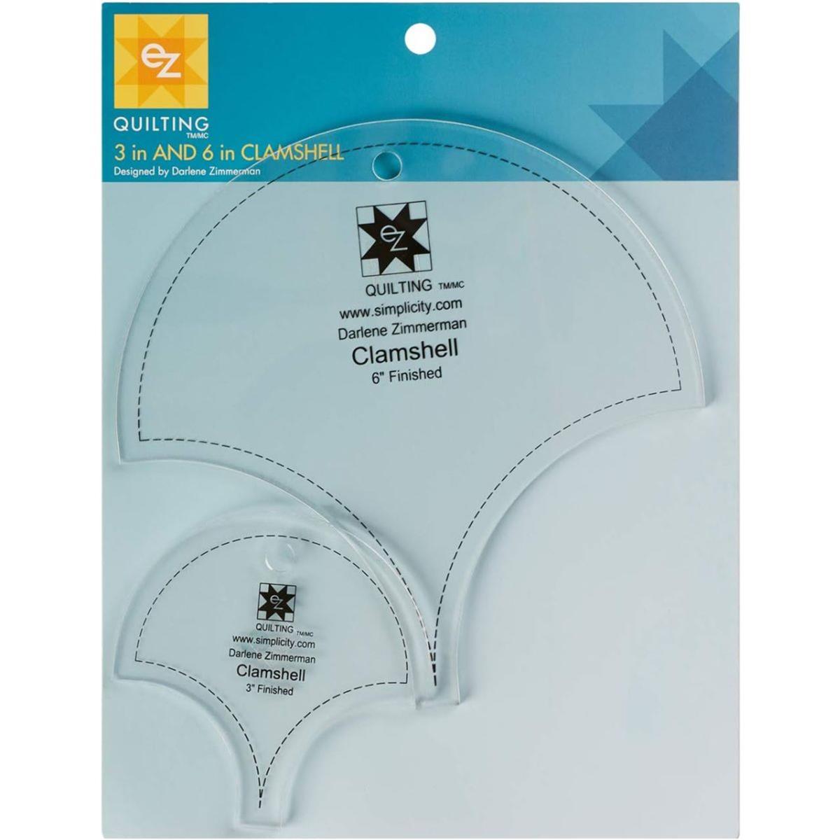 EZ Quilting 3 & 6 Clamshell Template | SewingStreet