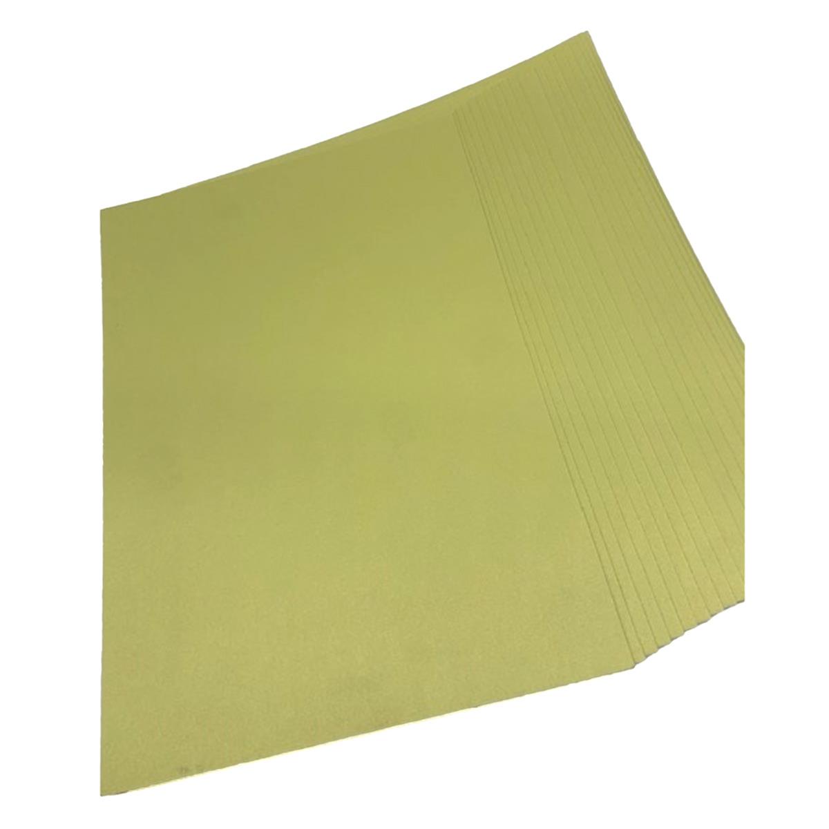 Paper Dienamics - A4 Pearlescent Lime Card 300gsm - 20 Sheet Pack ...