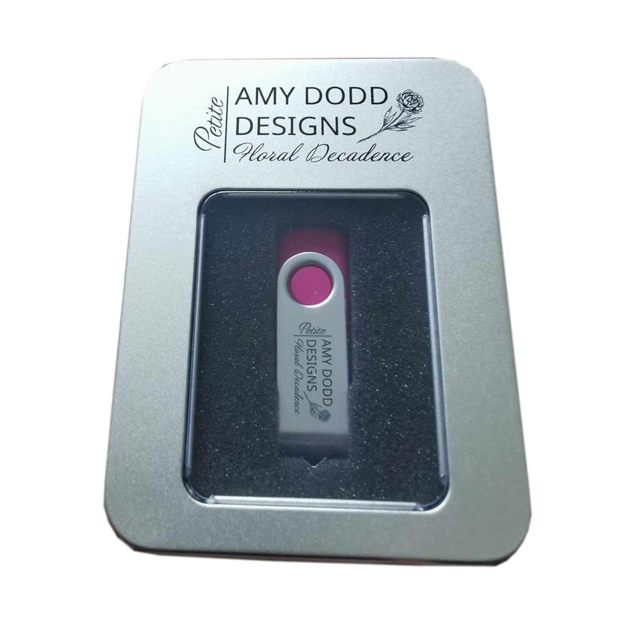 Amy Dodd Designs Petite Edition - Floral Decadence USB Stick. | HobbyMaker