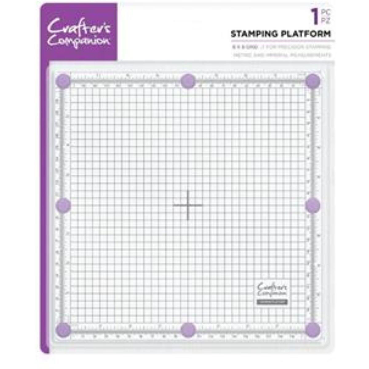 Crafter's Companion - 8x8 Stamping Platform & Stamping Platform ...
