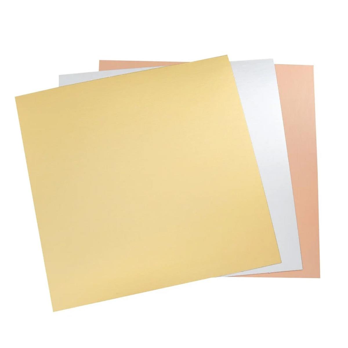 WR Metallic Bevel Board Quill Sheets- 6pcs - 3 Colours | HobbyMaker