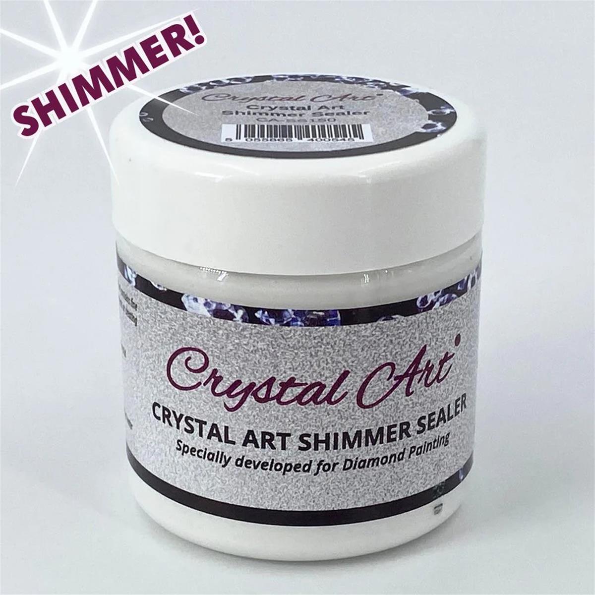 Craft Buddy Crystal Art 150ml Shimmer Sealer | HobbyMaker