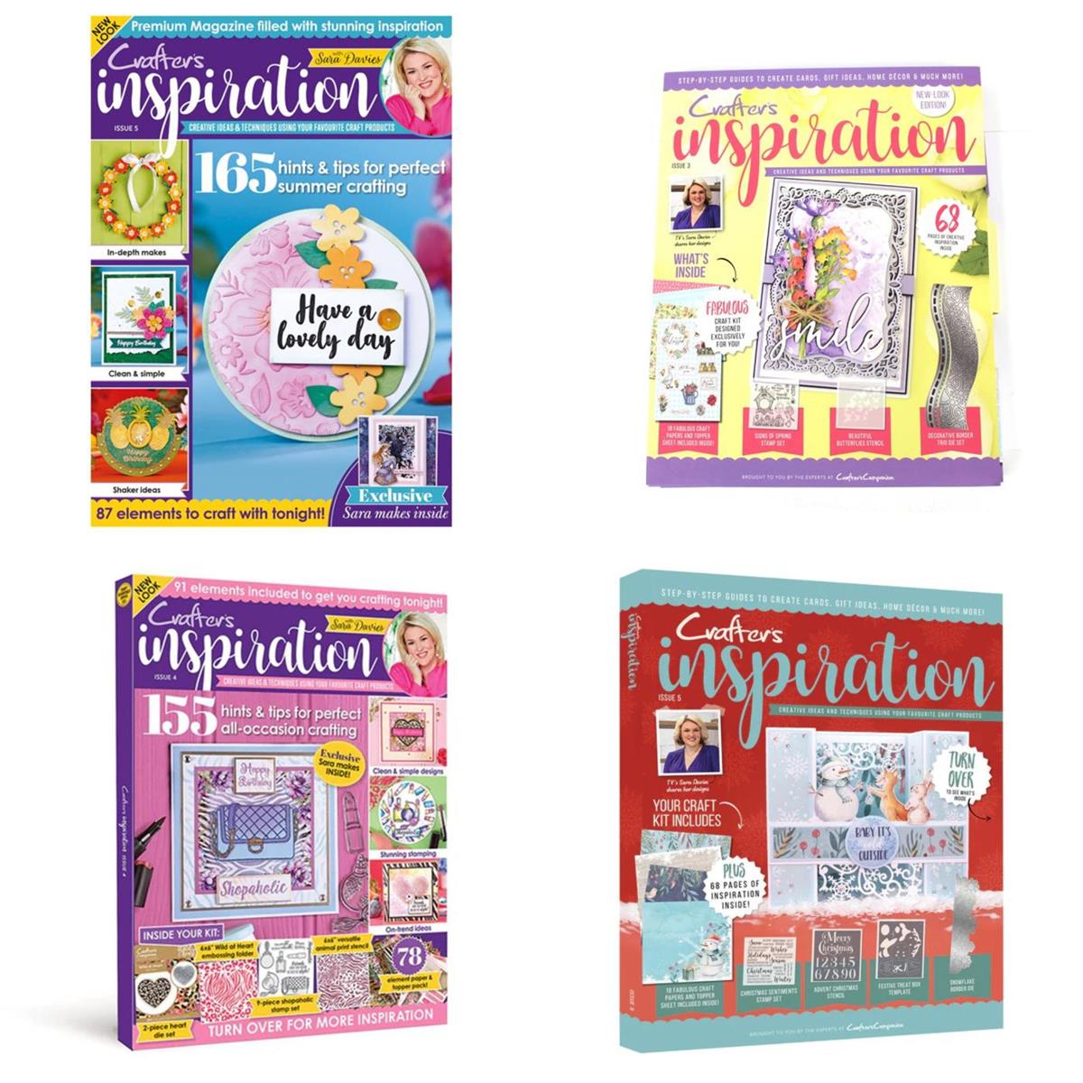 Crafter's Inspiration Magazines - Quad Collection | HobbyMaker