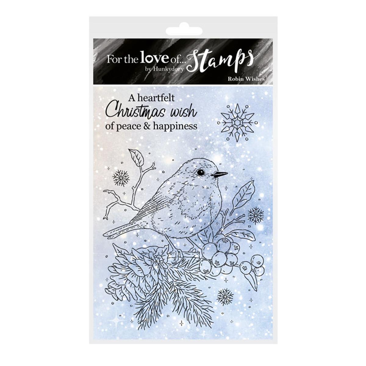 For the Love of Stamps - Robin Wishes | HobbyMaker