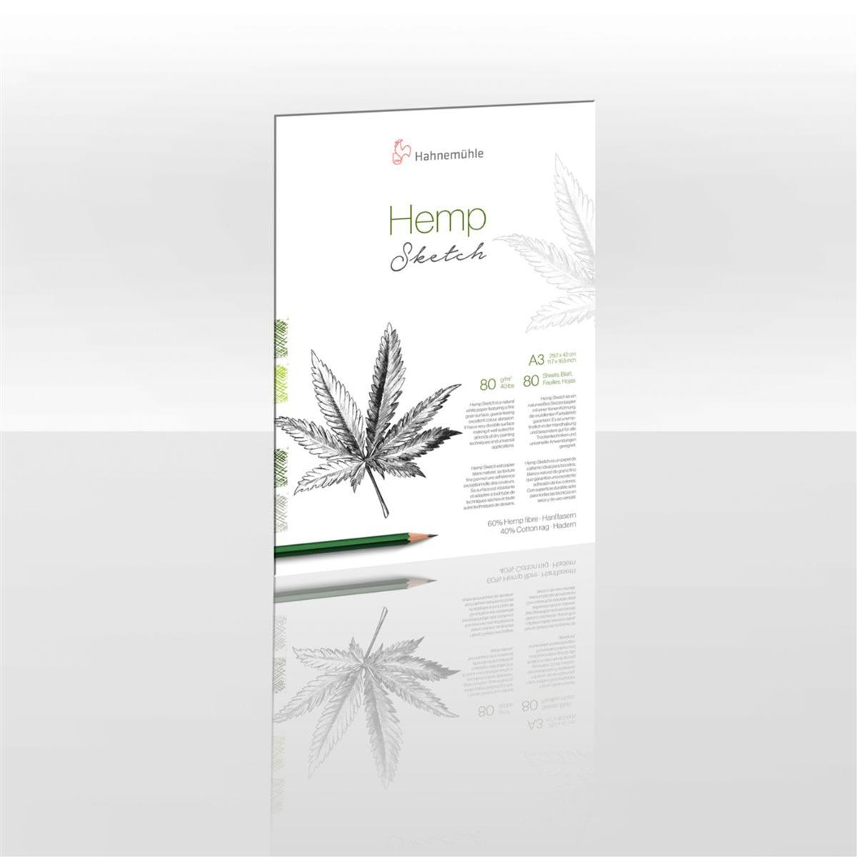 Hemp Sketch Pads A3 - 80 Sheets | HobbyMaker