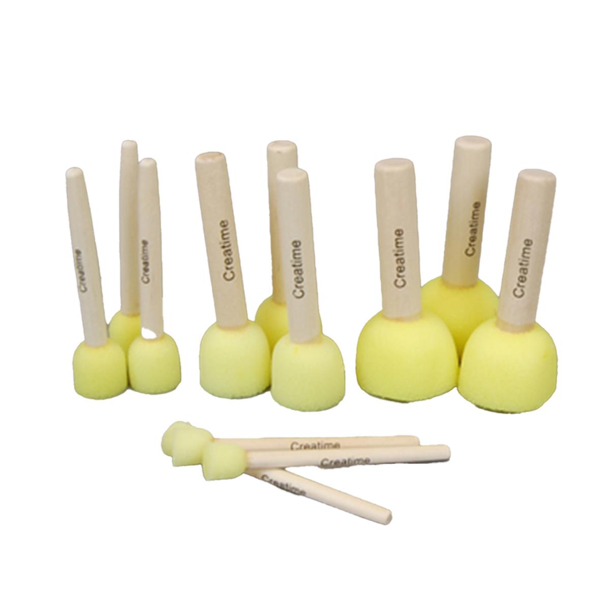 Sponge Daubers Pack 12pcs | HobbyMaker