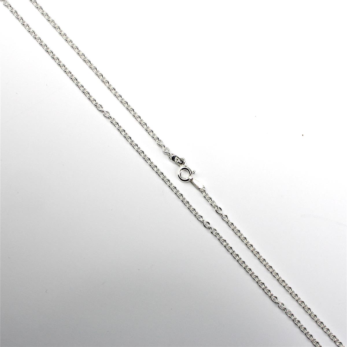 925 Sterling Silver Trace Chain, 20inch | JewelleryMaker