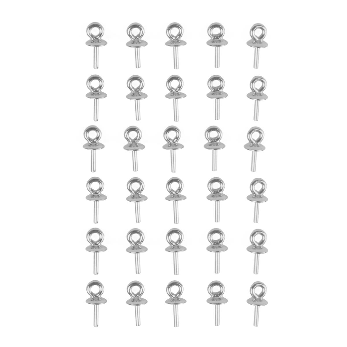 JM Essential 925 Sterling Silver Peg Bundle Approx 6x3mm, 30pcs ...