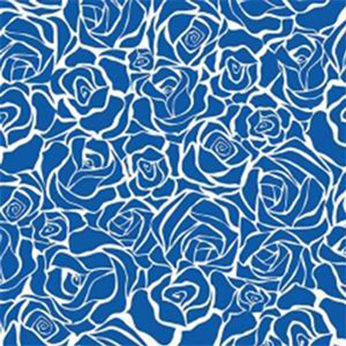 Blue Bayou Roses Navy Fabric 0.5m | SewingStreet