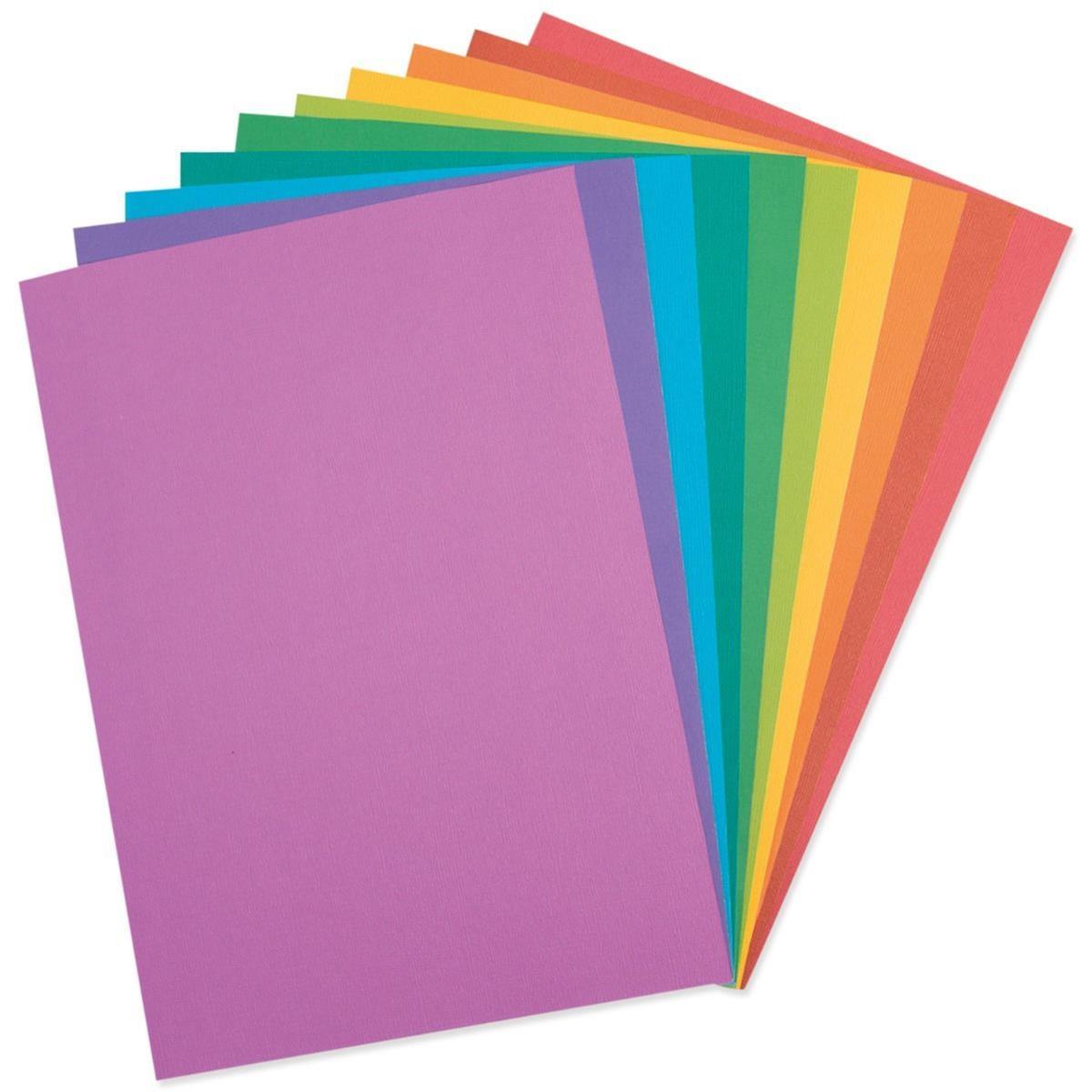 Sizzix Surfacez Revealz Sandable Cardstock A4, Jewel, 40PK | HobbyMaker