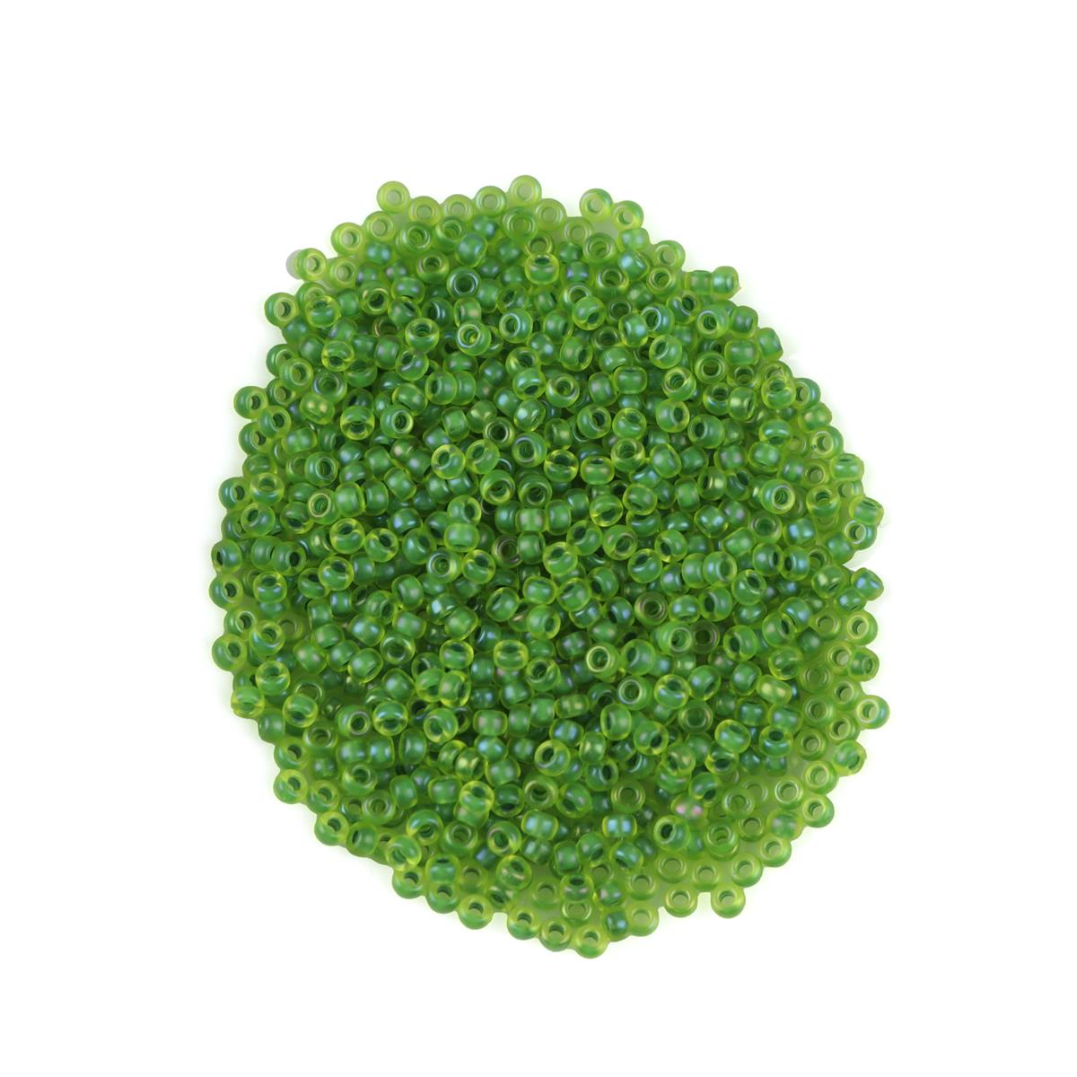 Miyuki Semi-Matte Jade Lined Yellow (approx. 23.5GM/TB) | JewelleryMaker