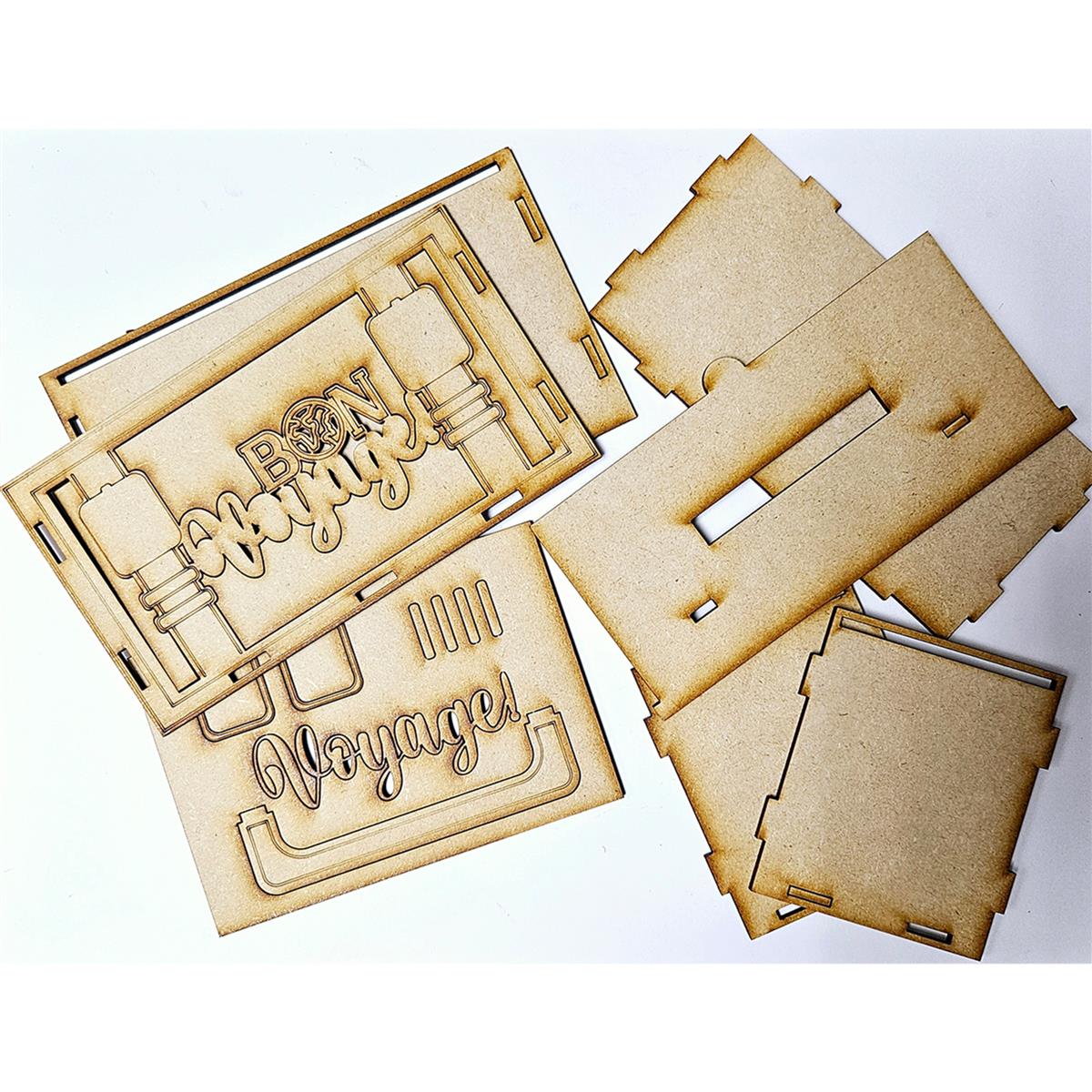 Pearlywinks Bon Voyage Money Box MDF kit | HobbyMaker