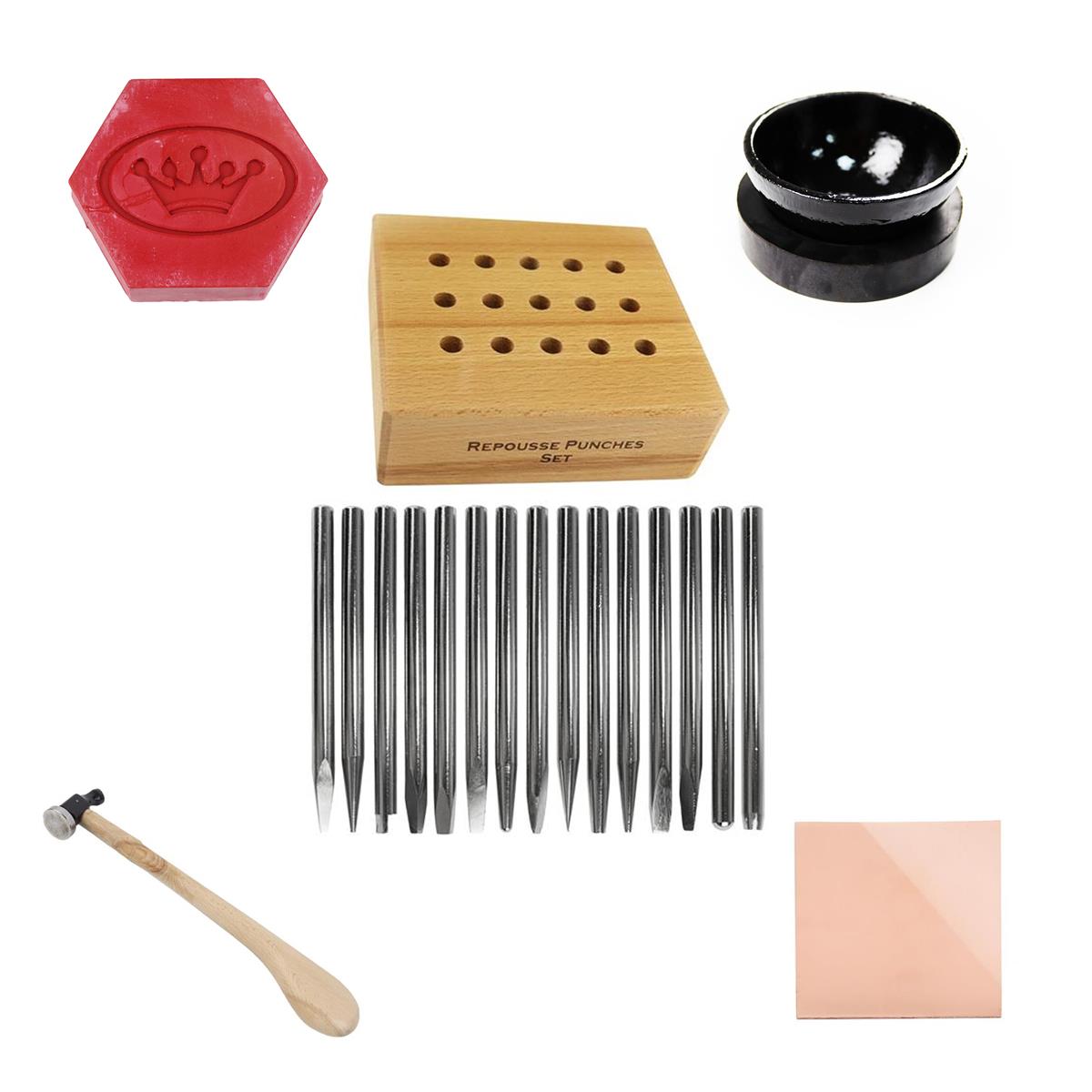 Repousse Project With Instructions By Alison Tarry | JewelleryMaker