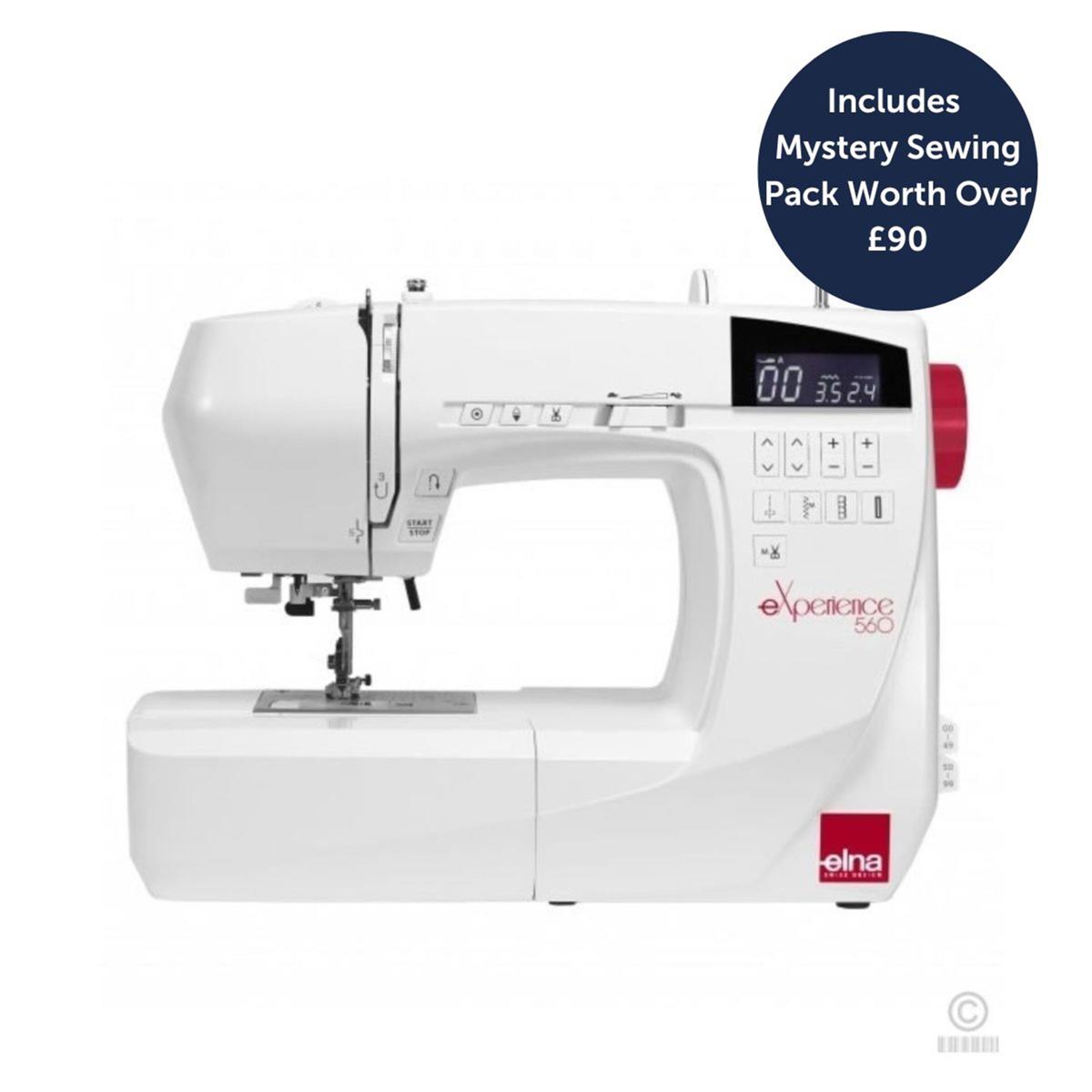 Elna eXperience 560 Sewing Machine Plus FREE 5 Year Warranty & Mystery ...