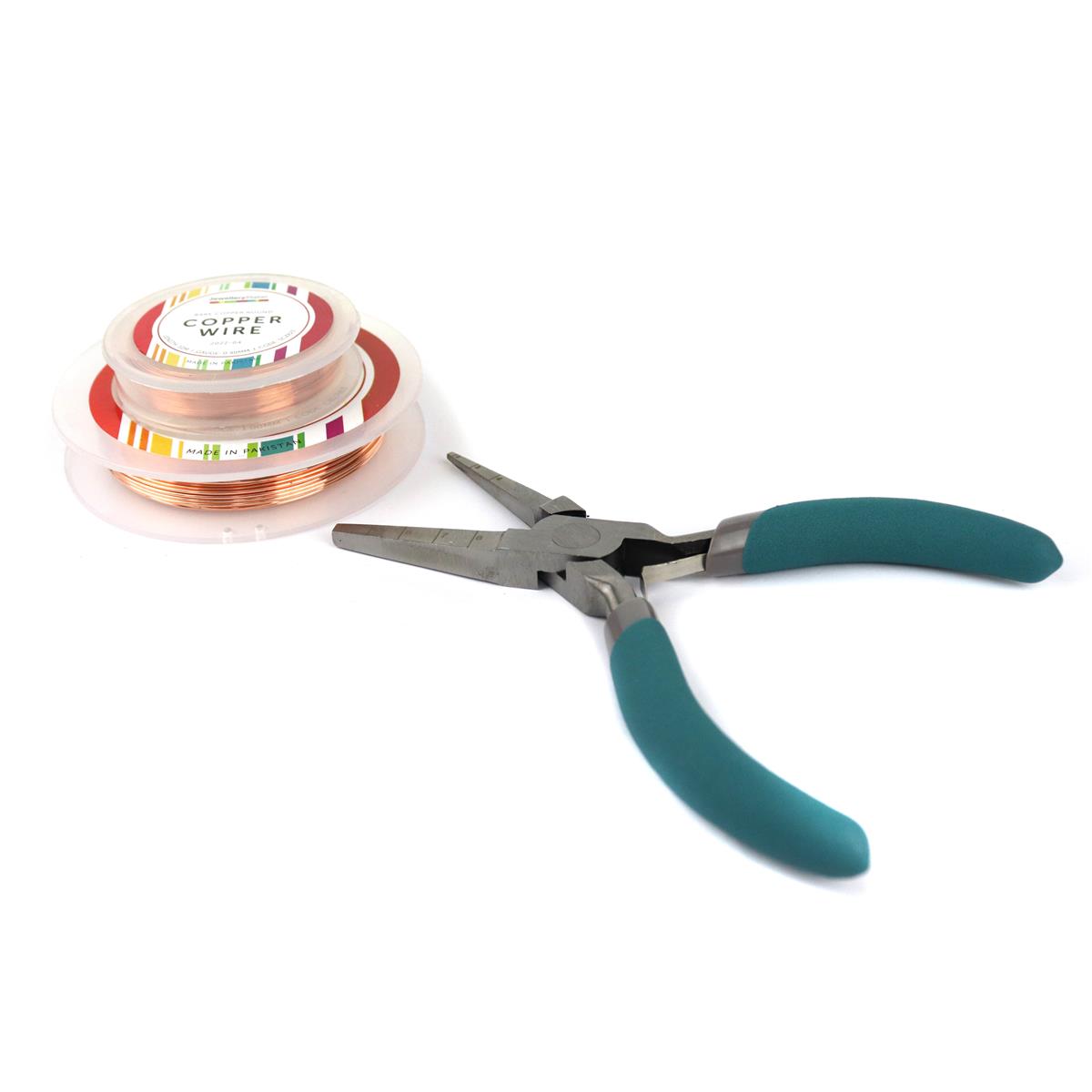 Square Rite; Square Rite Pliers with Bare Copper Wire | JewelleryMaker