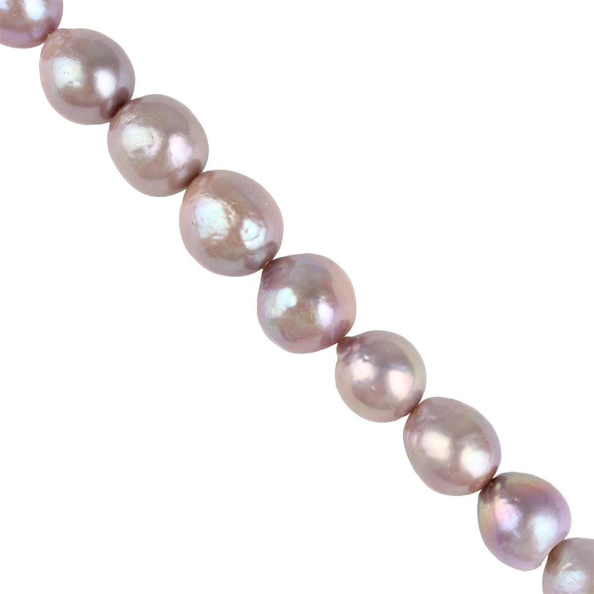 Natural Purple Edison Baroque Pearls,Approx 10-13mm,38cm Strand ...